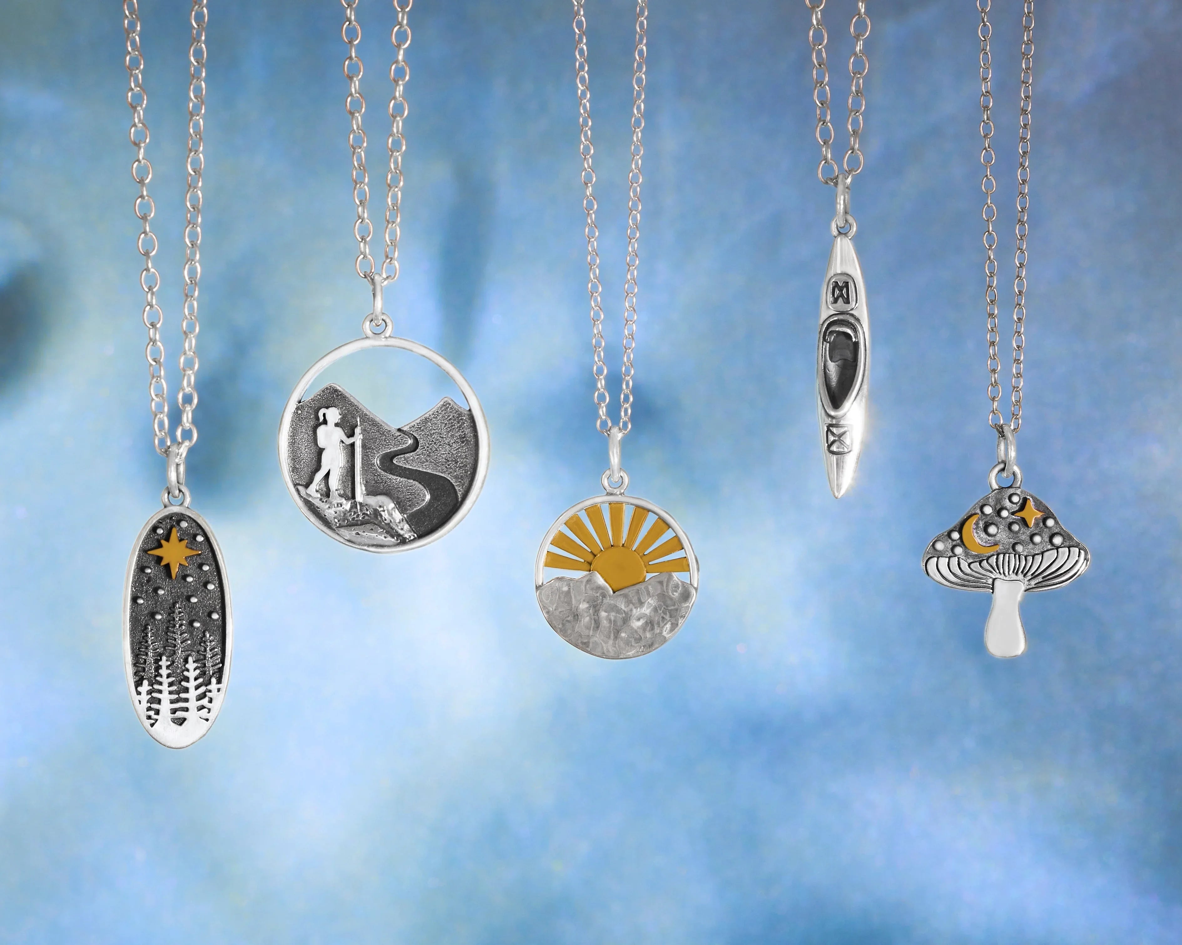 Nina Designs Sterling Silver Rings, Earrings and Necklaces