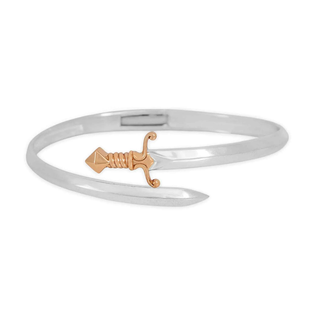 Mixed Metal Sword Bracelet – Nina Designs