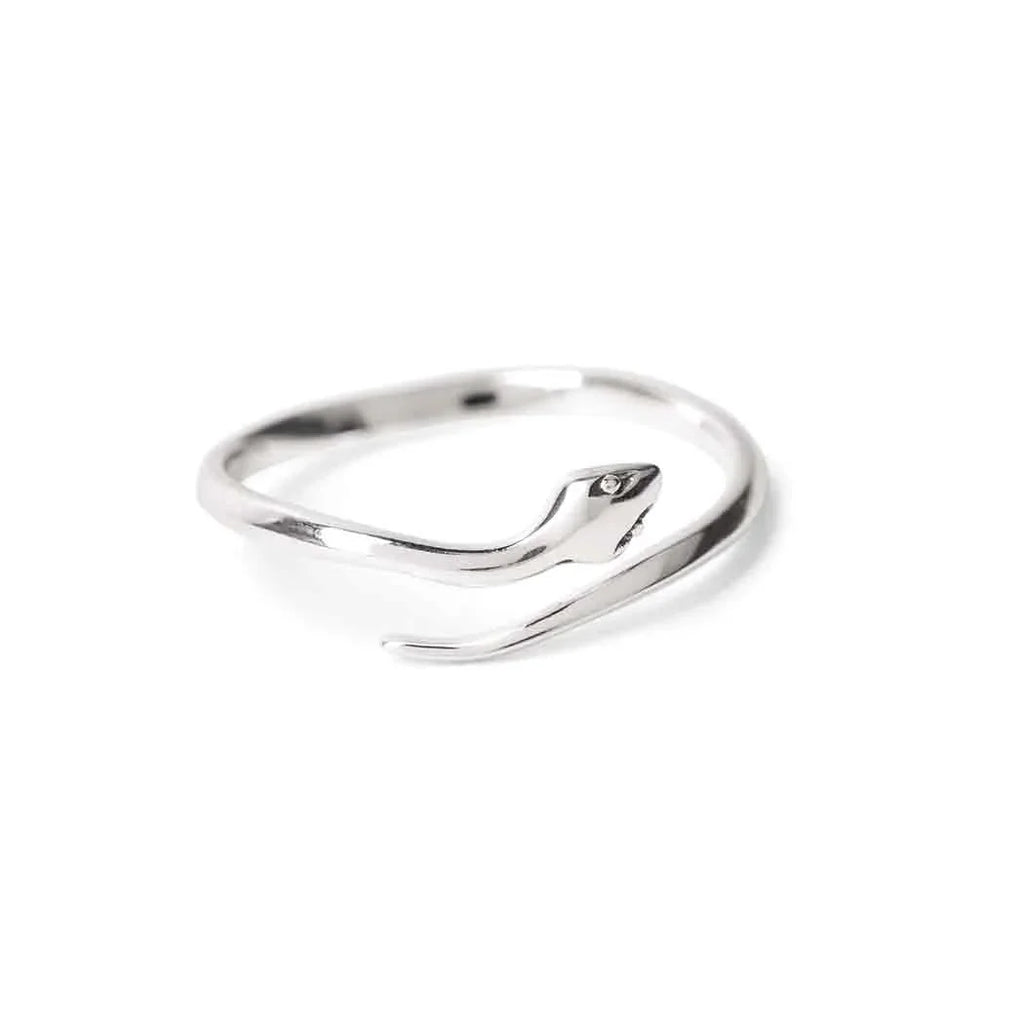 Adjustable Simple Snake Ring - Nina Designs